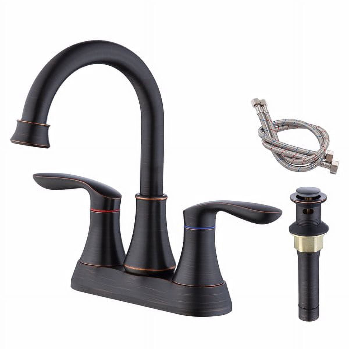 Brass Folding Faucet 1/2'' NPT Wall Mount Kitchen Faucet Two Handles ...