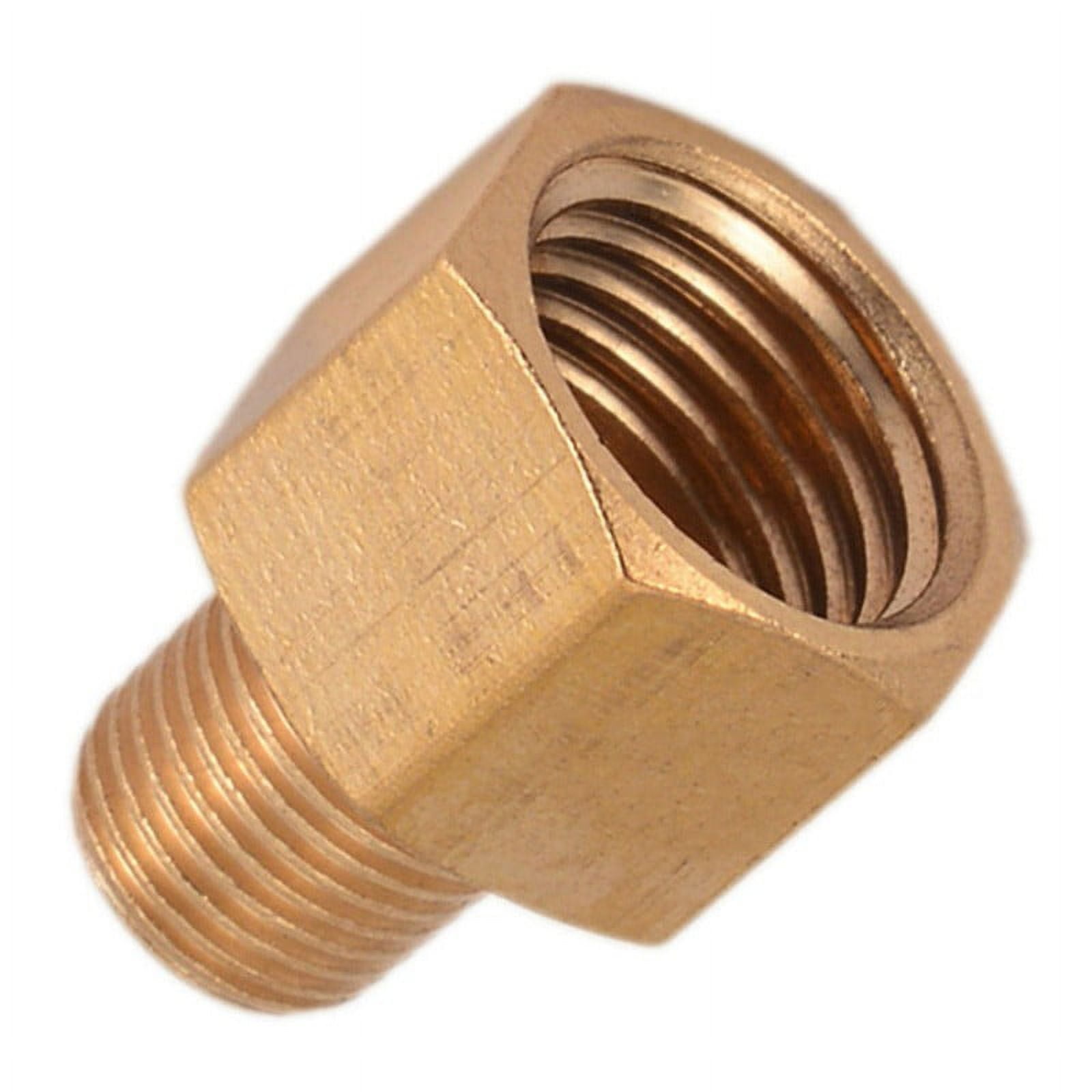 Brass for BSP-NPT Adapter 1/8" Male for BSPT to 1/4" Female NPT Brass ...