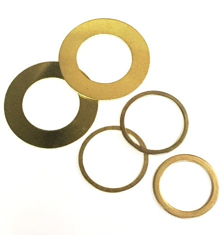 Brass Gage Glass Washers 3/4" x 15/16" (1 Dozen) - Walmart.com