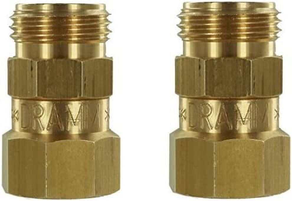 Brass Garden Hose Swivel - Pack of 2 - Walmart.com