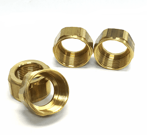Brass Gauge Glass Nuts 3/4" (6 Pack) - Walmart.com