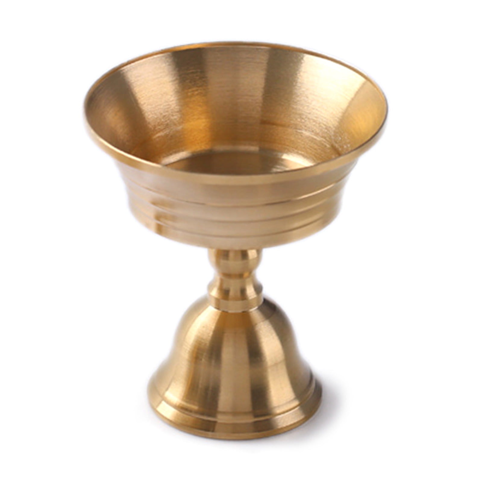 Brass Ghee Lamp Holder Tealight Candlestick Table Decors Gold ...