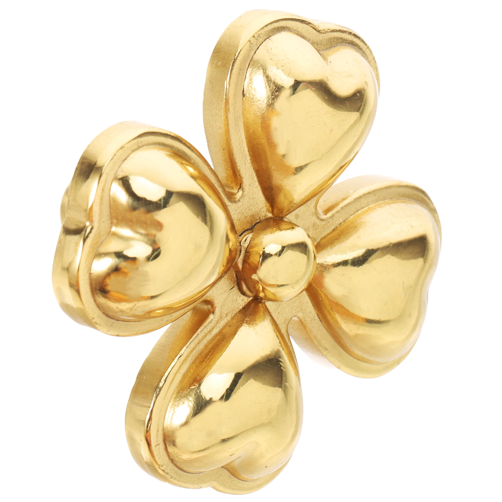 Brass Gold Four Leaf Drawer Pulls Handles Antique Knobs Vintage ...