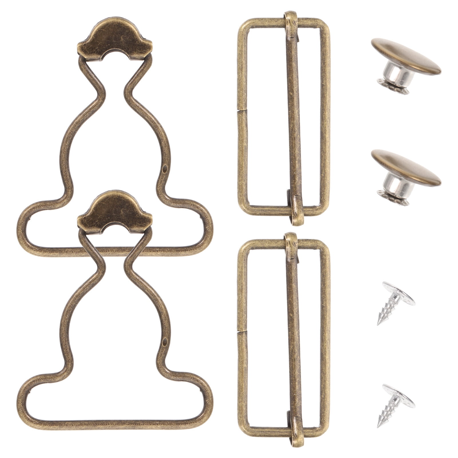 Brass Gourd Buckle Dungaree Buckles Day Backpack Dreses Suspenders ...