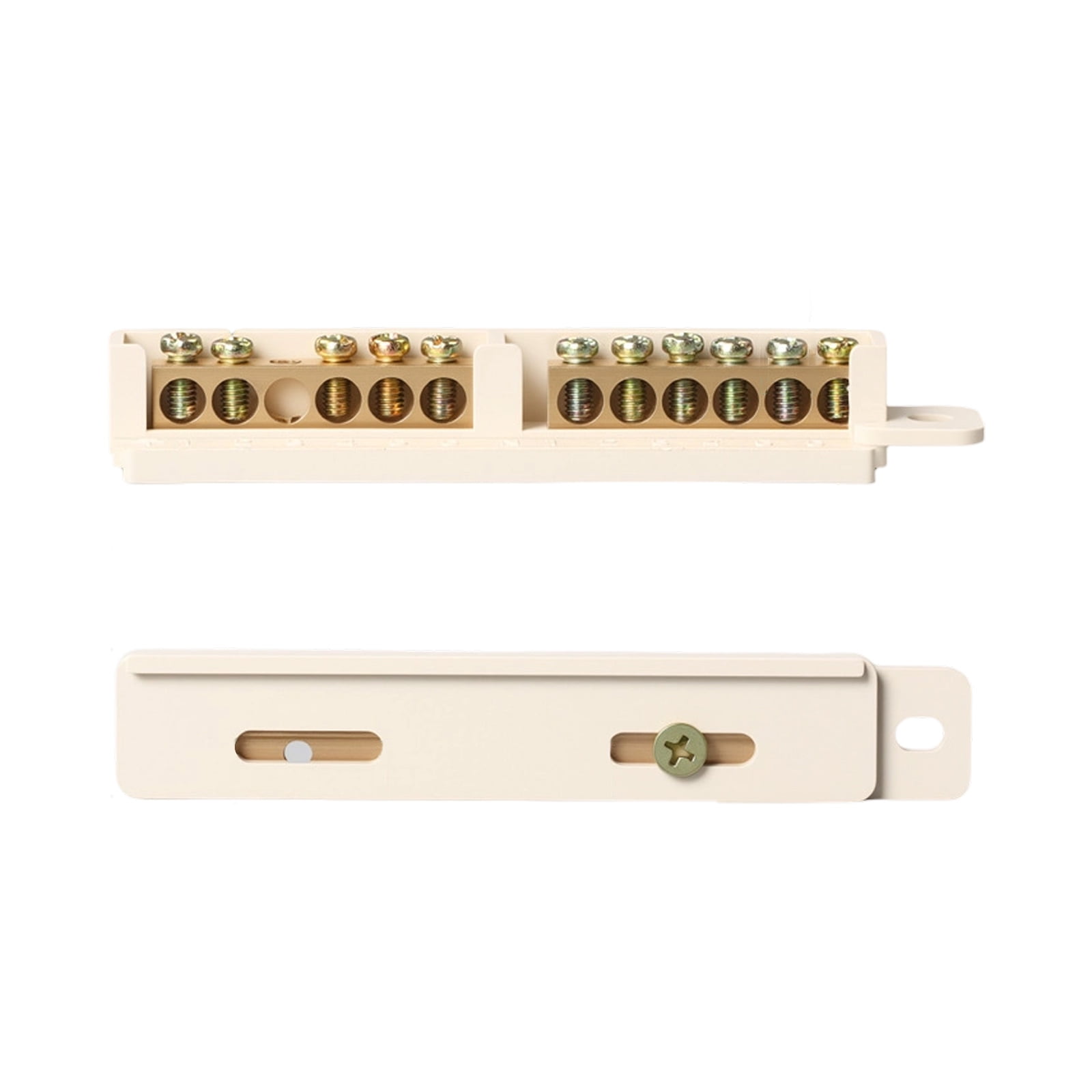 Brass Grounding Terminals Block with Wire Screw Connector, High ...