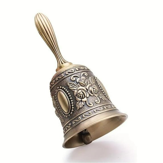 Brass Hand Bell, Traditional Call Bell For Wedding Party, Hand-played ...