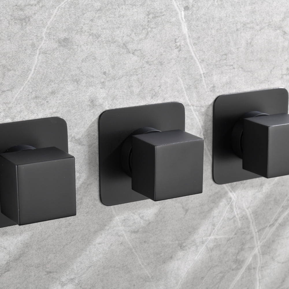 Brass Handle Shower Volume Control Valve 3/4” Cast Metal Body - Walmart.com