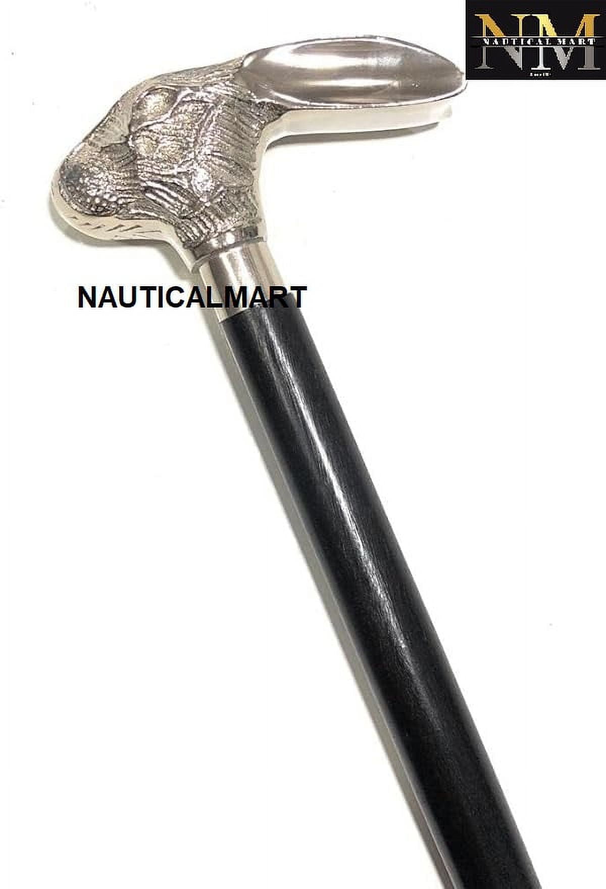 Brass Handle Victorian Walking Stick Cane Ideal Vintage Gift Men Women ...