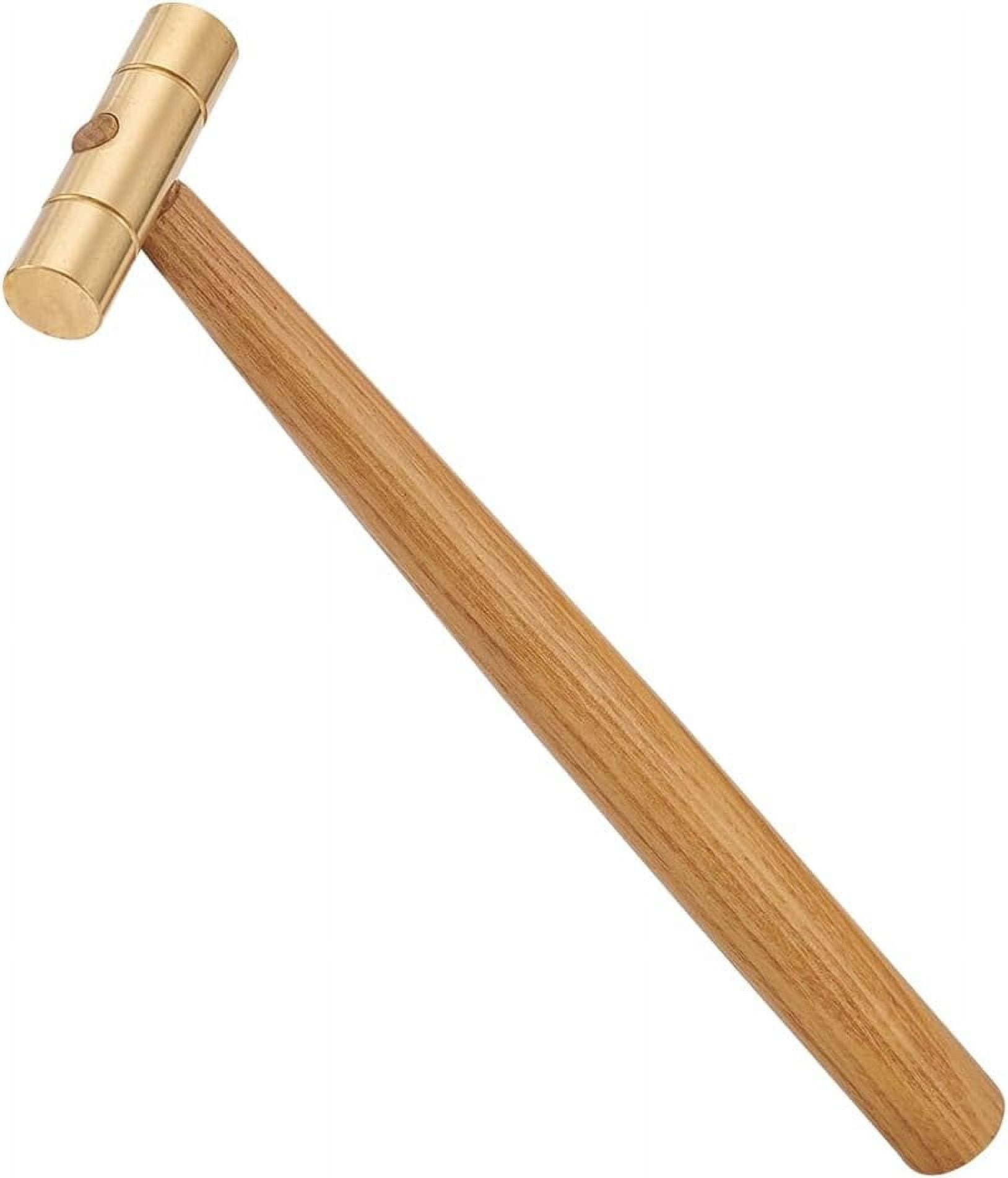 Brass Head Hammer 22cm/8.7" Long Hammer Jewelry Making Hammers with ...