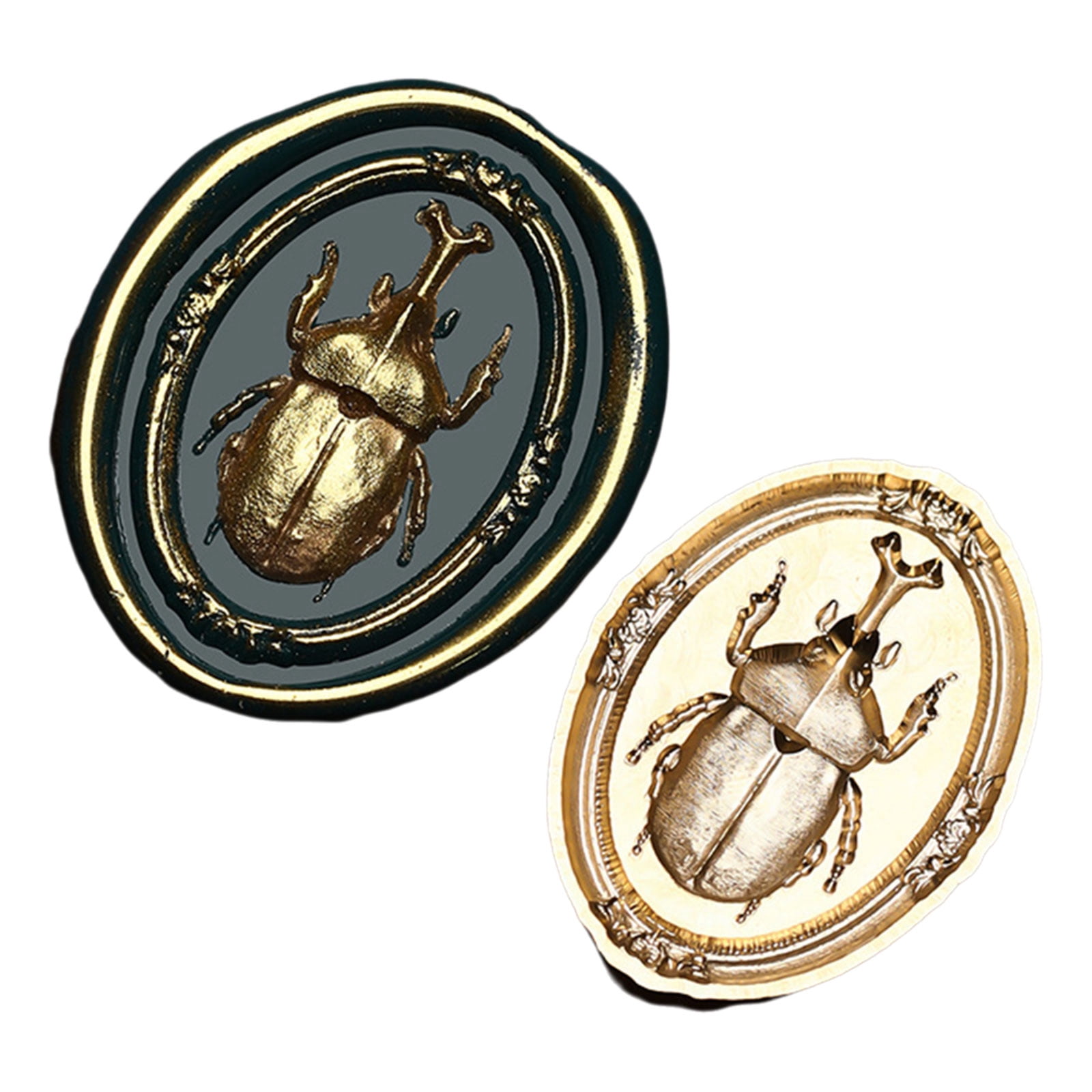 Brass Head Seal Stamp Series Sealing Waxed Stamp for Card Letter ...
