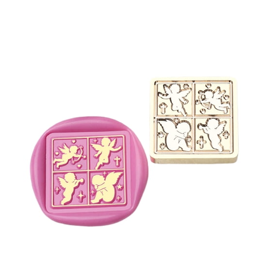 Brass Head Seal Stamp Winter Themed Sealing Waxed Stamp for Card Letter ...