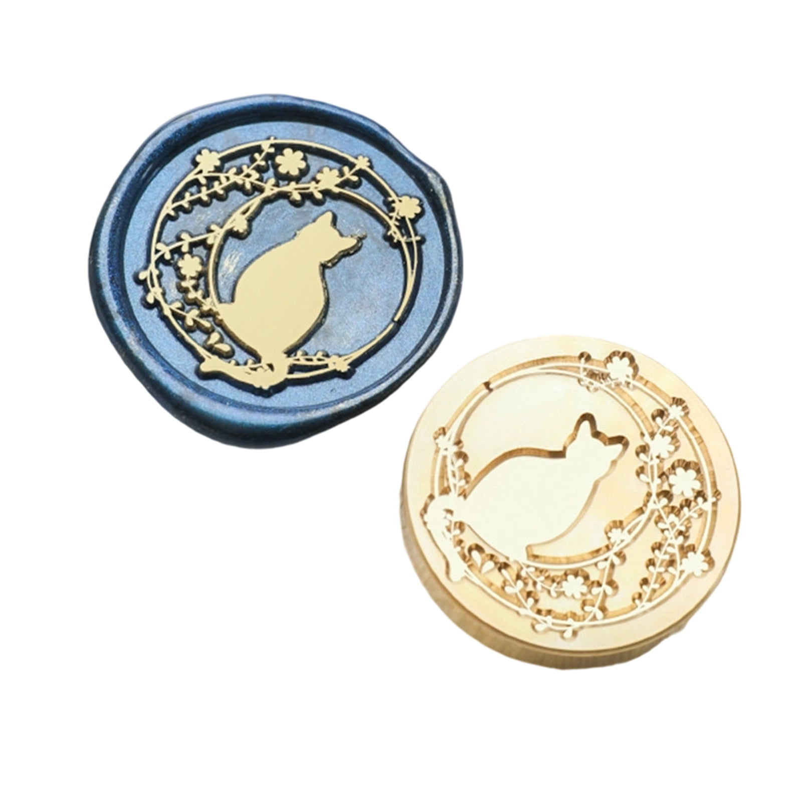 Brass Head Waxed Seal Stamp Series Sealing Waxed Stamp for Card ...