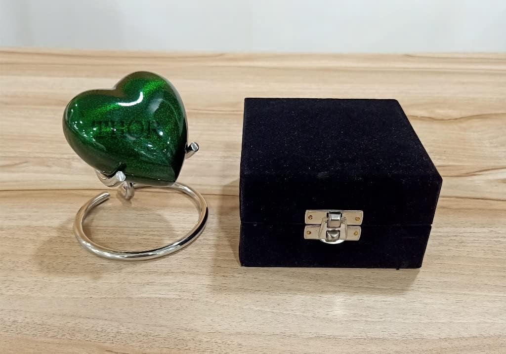 Brass Heart Forever Cremation Keepsake Urns for Human Ashes Beautiful ...