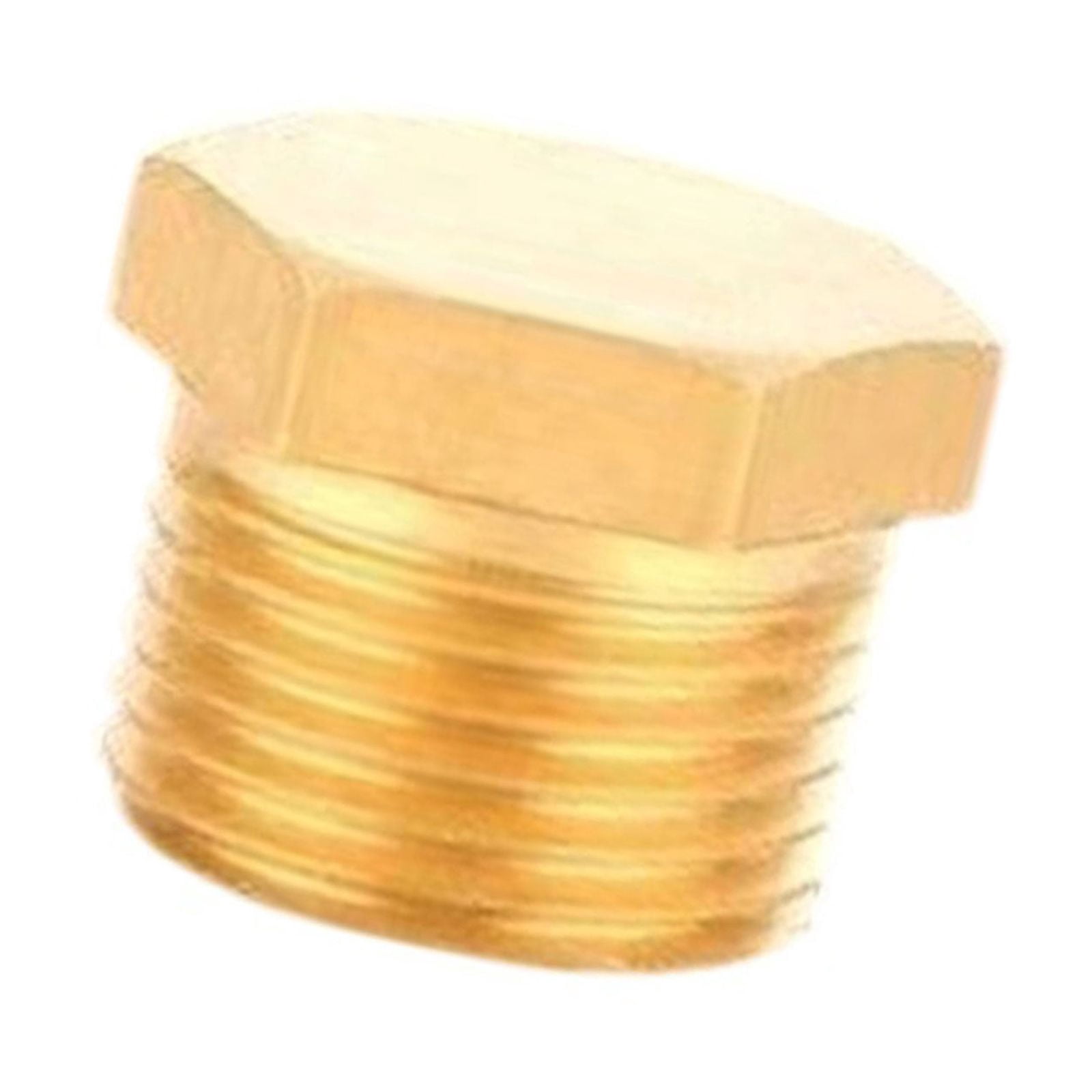Brass Hexagonal End Caps Plug Pipe Plumbing Fitting Adapters Male ...