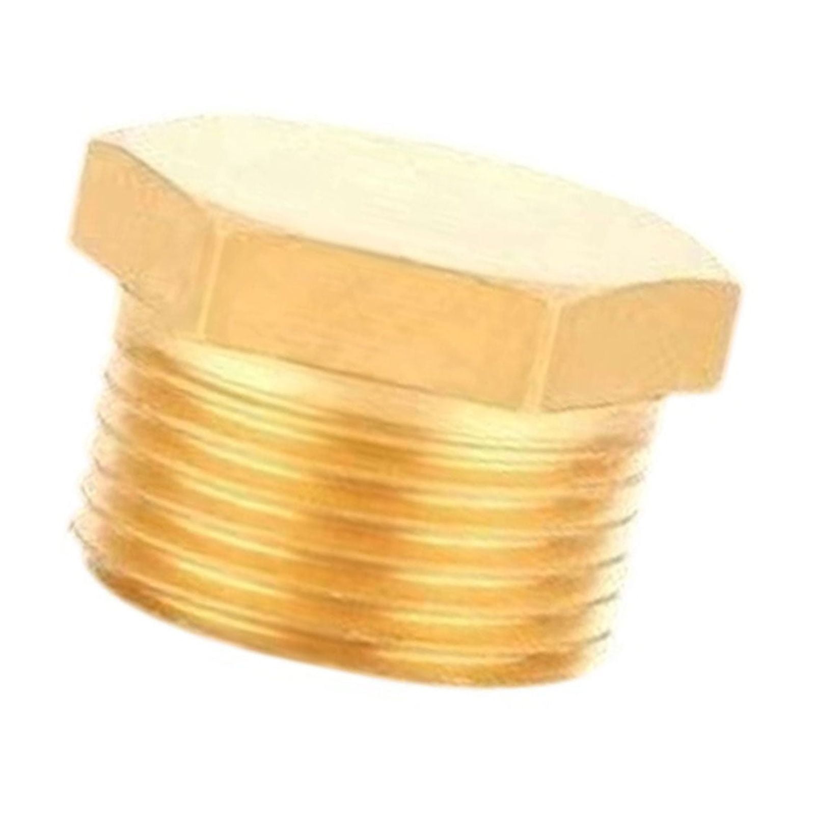 Brass Hexagonal End Caps Plug Pipe Plumbing Fitting Adapters Male ...