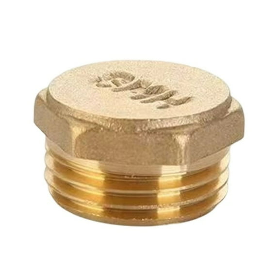 Plumbing Fitting Adapters Brass Pipe Plug Male Thread Outer Hexagonal ...