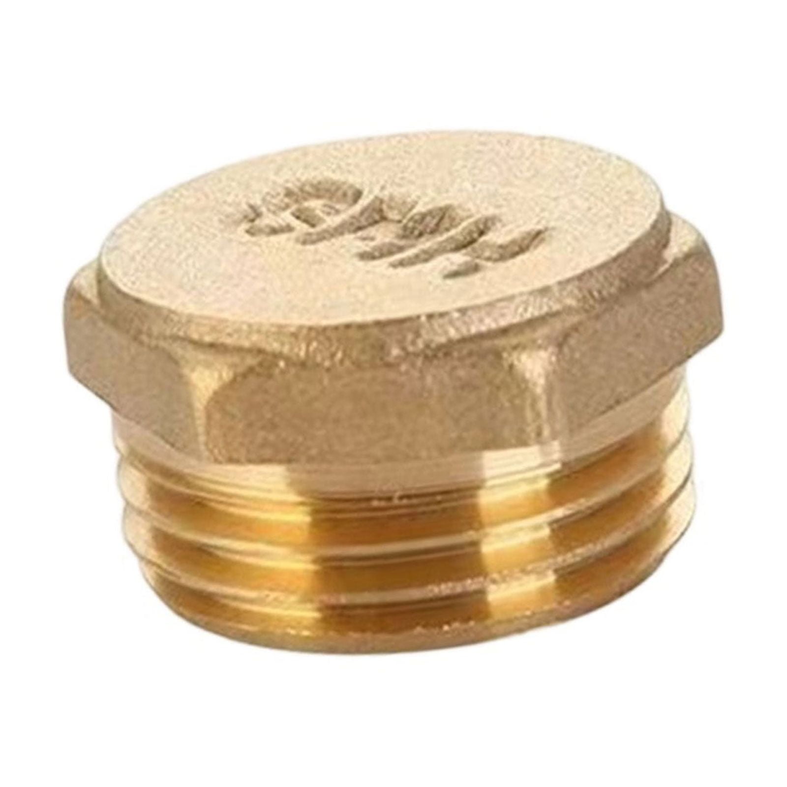 Brass Hexagonal End Caps Plug Pipe Plumbing Fitting Adapters Male ...