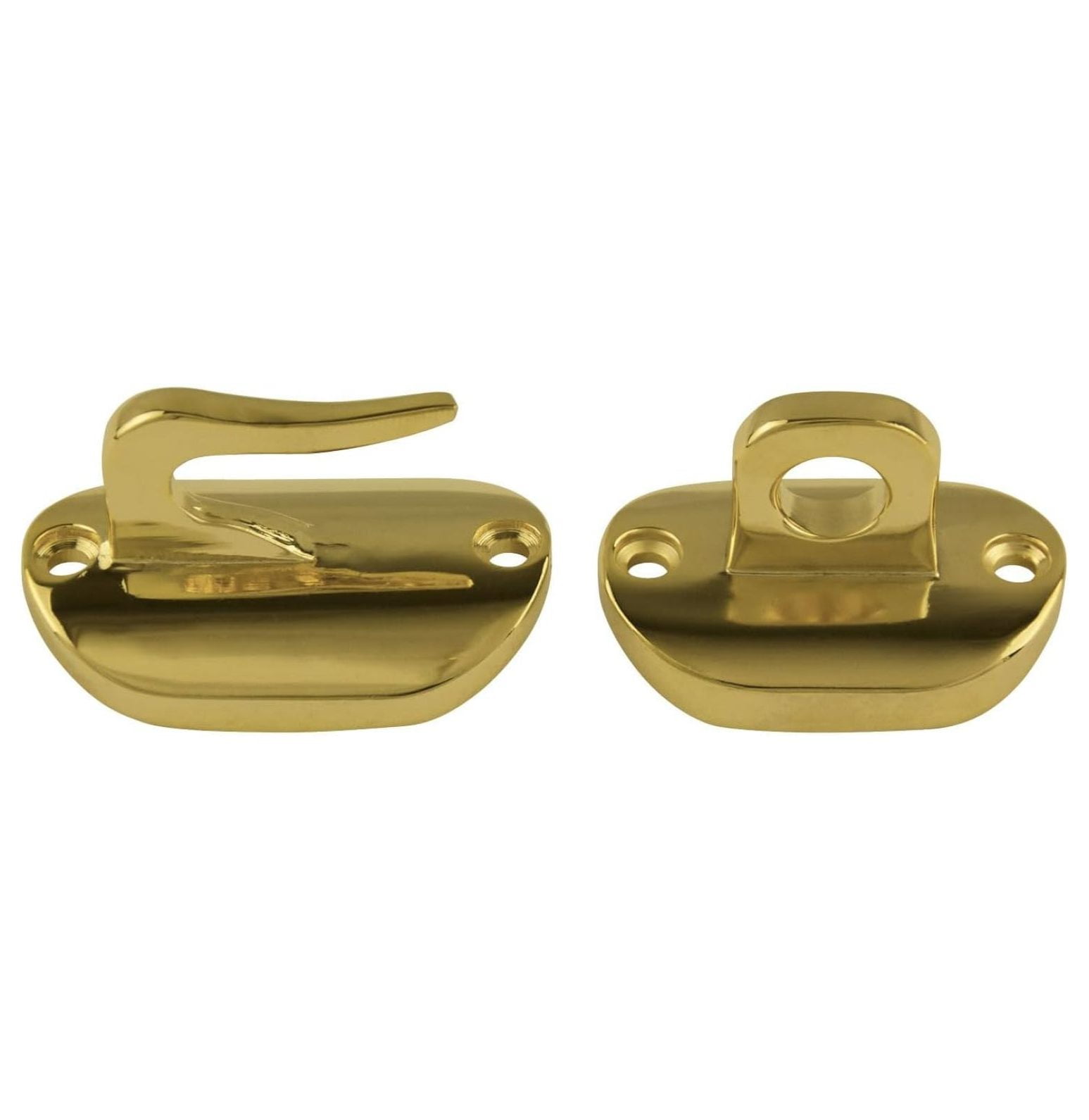 Brass Hook and Eye Hardware - Gonfalon Banner Connector for Crossbar ...