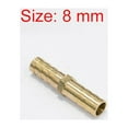 Brass Hose Barb Fitting, 5/16" (8 mm) Barb Splicer Mender Hose Fittings ...
