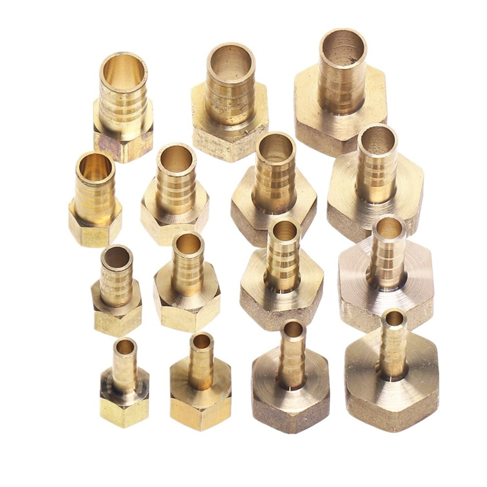 Brass Hose Fitting 4mm 6mm 8mm 10mm Barb Tail 1/8" 1/4" 1/2" 3/8" BSP ...