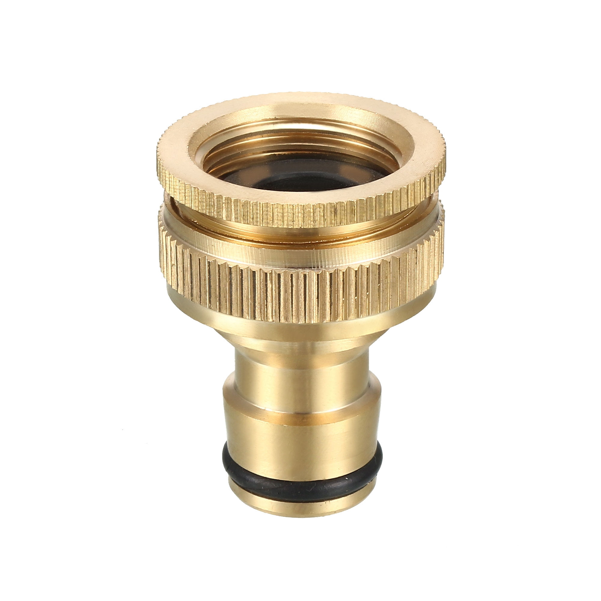 Brass Hose Water Tap Connector, 1/2 PT and 3/4 PT Female Threaded ...