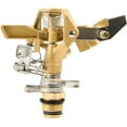 Younik Brass Impact Sprinkler, Heavy Duty Replacement, Adjustable ...