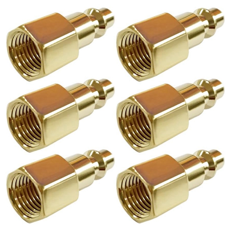 Brass Industrial Air Hose Connect Plug Air Compressor Pneumatic Coupler ...