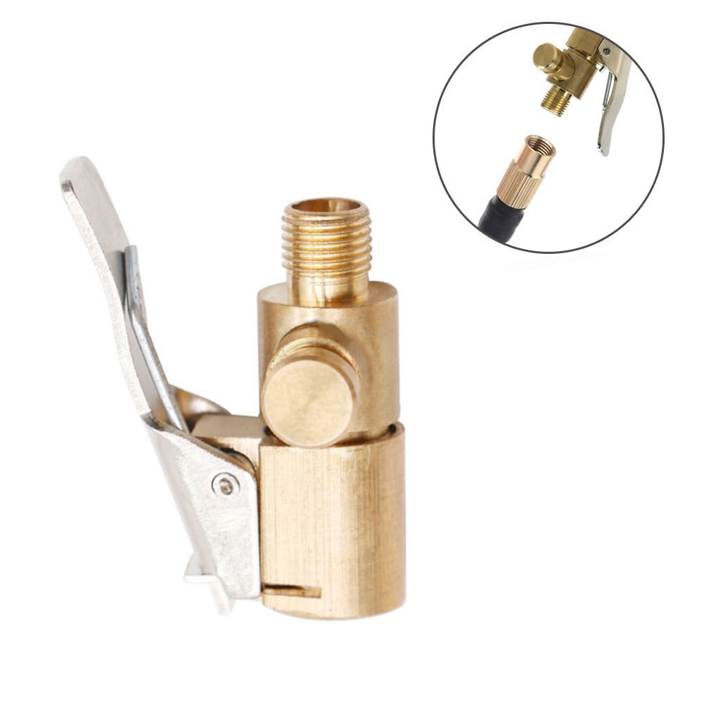 Brass Inflatable Air Valve Connector for Car Tyres and Hoses - Walmart.com