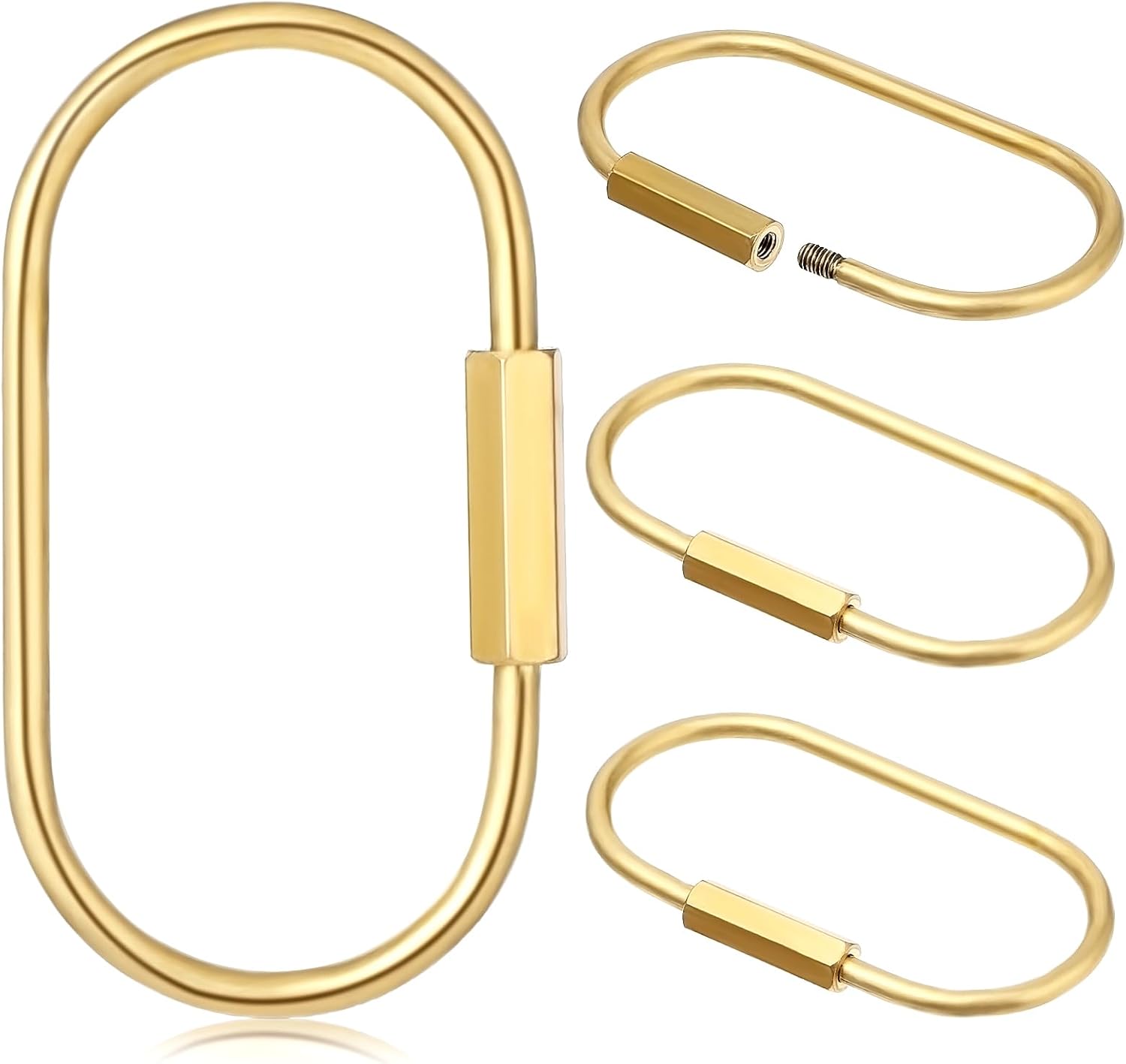 Brass Key Ring,Brass Screw Lock Keychain,Gold Keychain,Brass Keychains ...