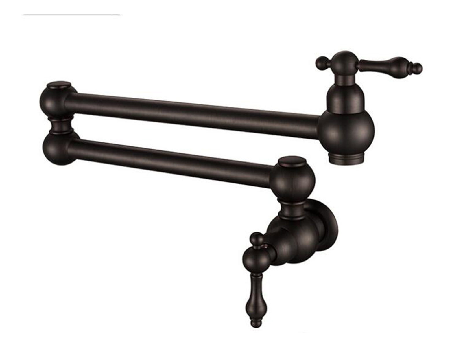 Brass Kitchen Faucet Single Handle Pot Filler Faucet Swing Spout Wall ...