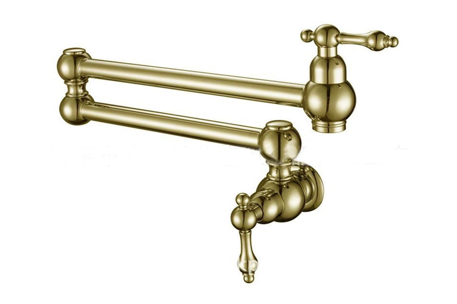 Brass Kitchen Faucet Single Handle Pot Filler Faucet Swing Spout Wall ...