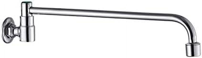 Brass Kitchen Faucets Semi-Automatic Sink Faucet Single Cold Wall ...