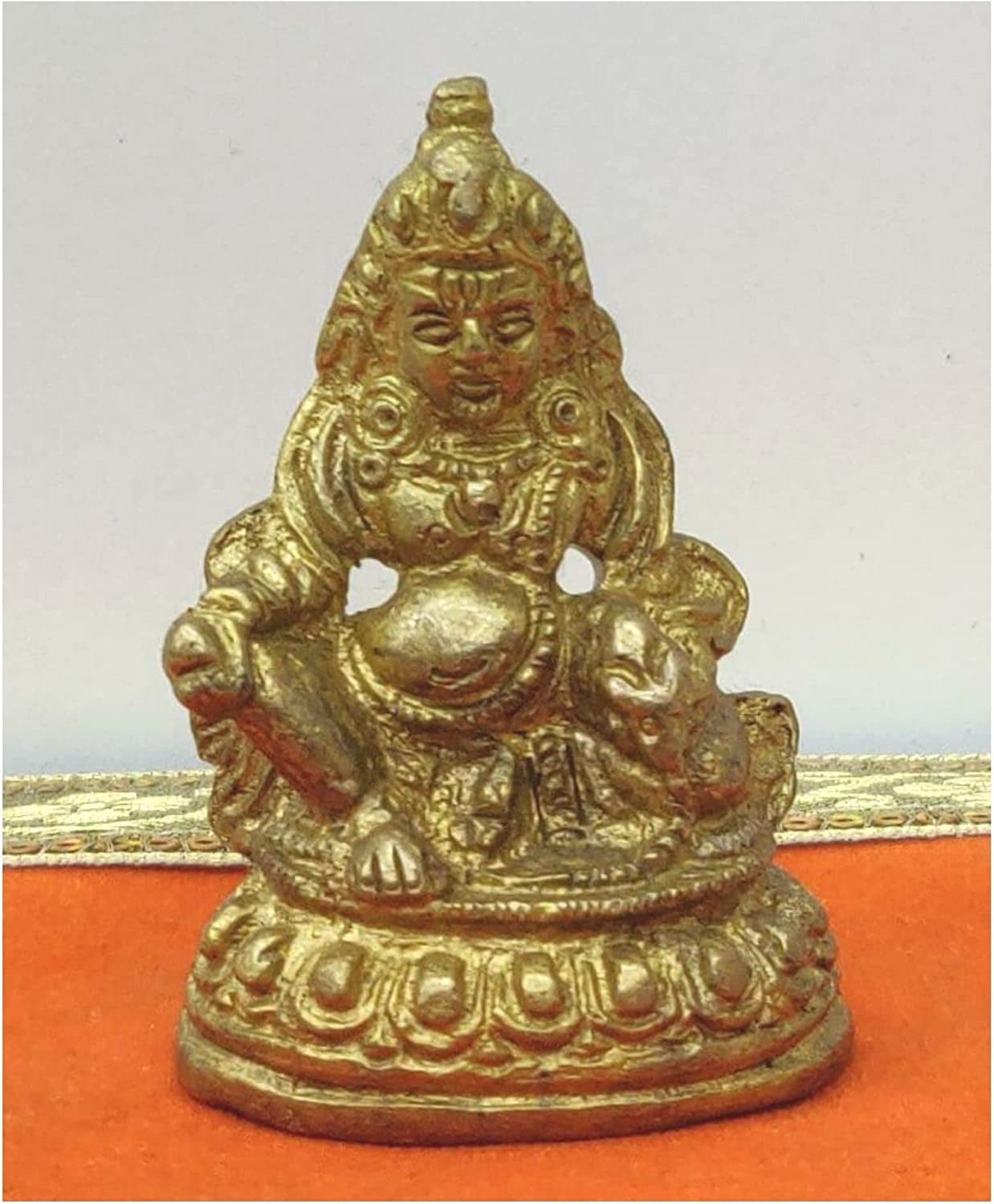 Brass Kuber Maharaj Statue Kuvera Statue Lokpala Statue God of Wealth ...