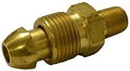 Brass LP Adapter Fitting Female to Female POL x 1/4" MNPT - Walmart.com
