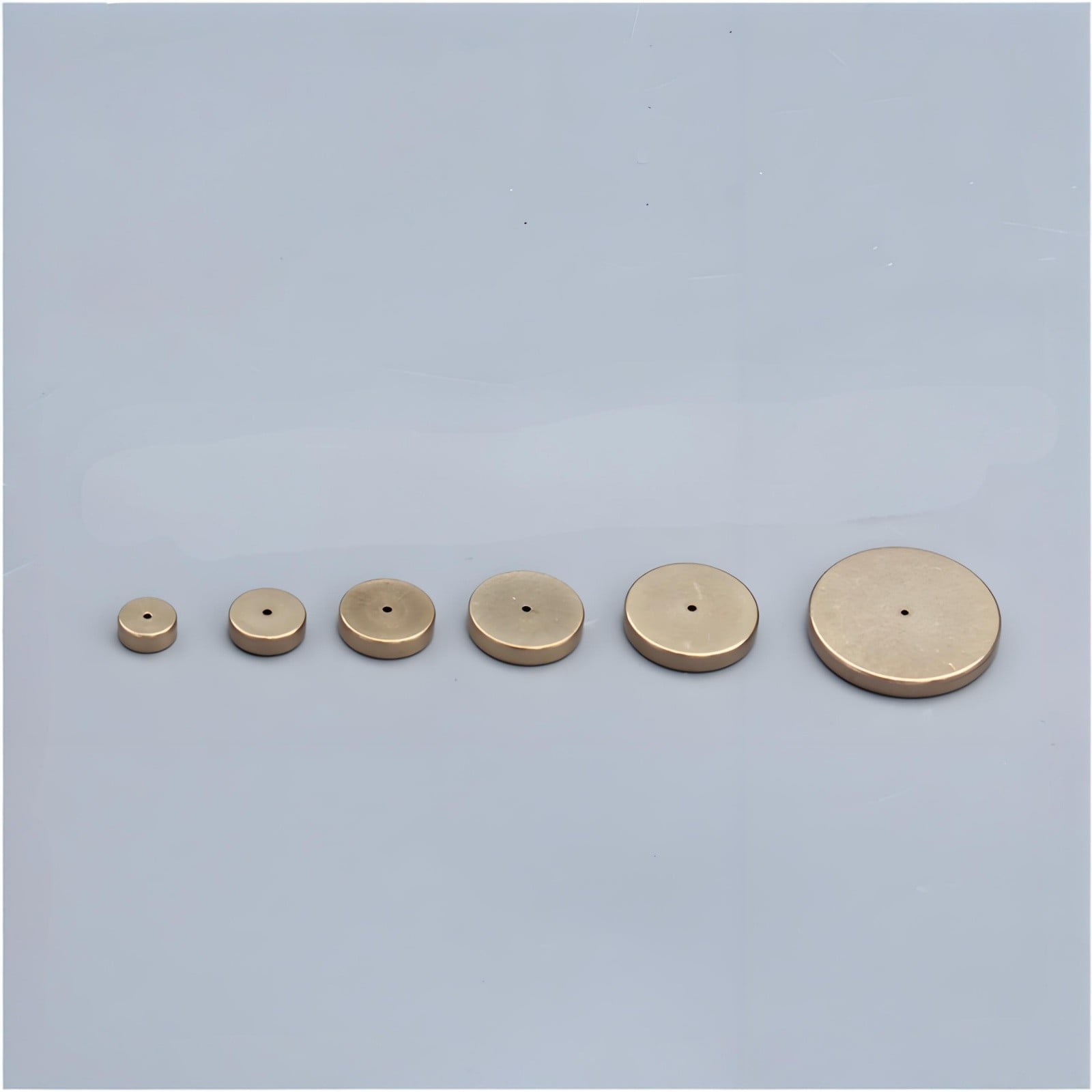 Brass Leather Edge Spacing Guide Set, 6-Piece Round Line Stitch Marking ...