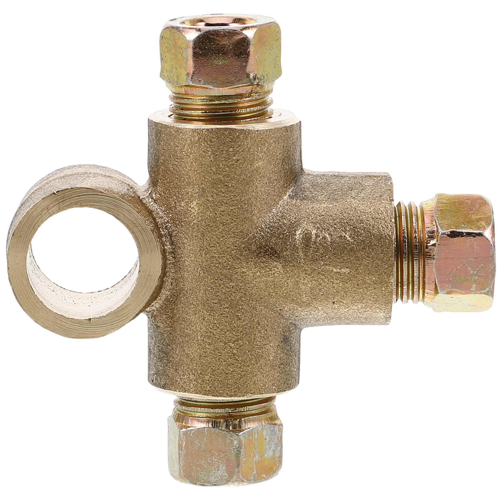 Brass Line Fitting M10 Threaded Connector For Brake Lines Line Fitting ...