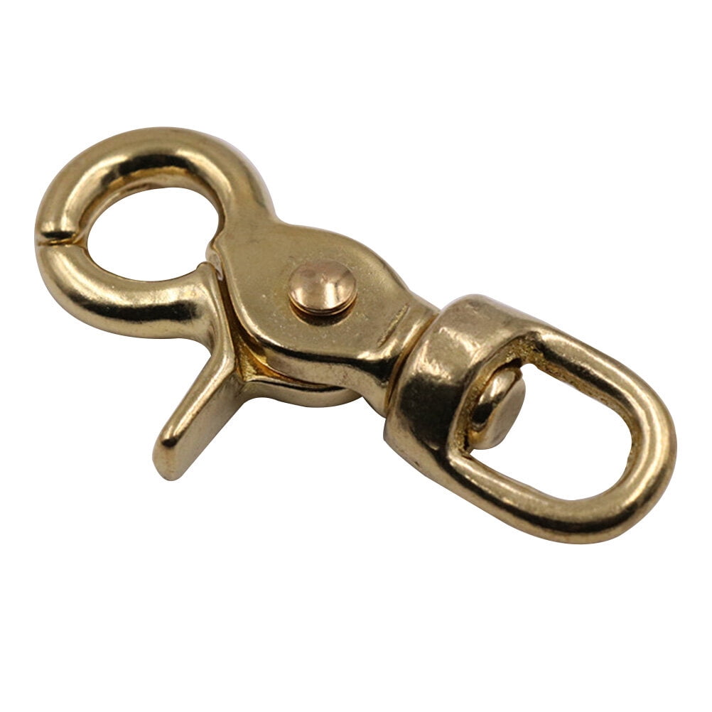 Brass Lobster Clasp Oval Swivel Trigger Clips Hooks for Straps Bags ...