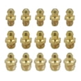 Brass M6 M8 M10 Thread Straight Grease Nipple Fittings Assortment Kit ...
