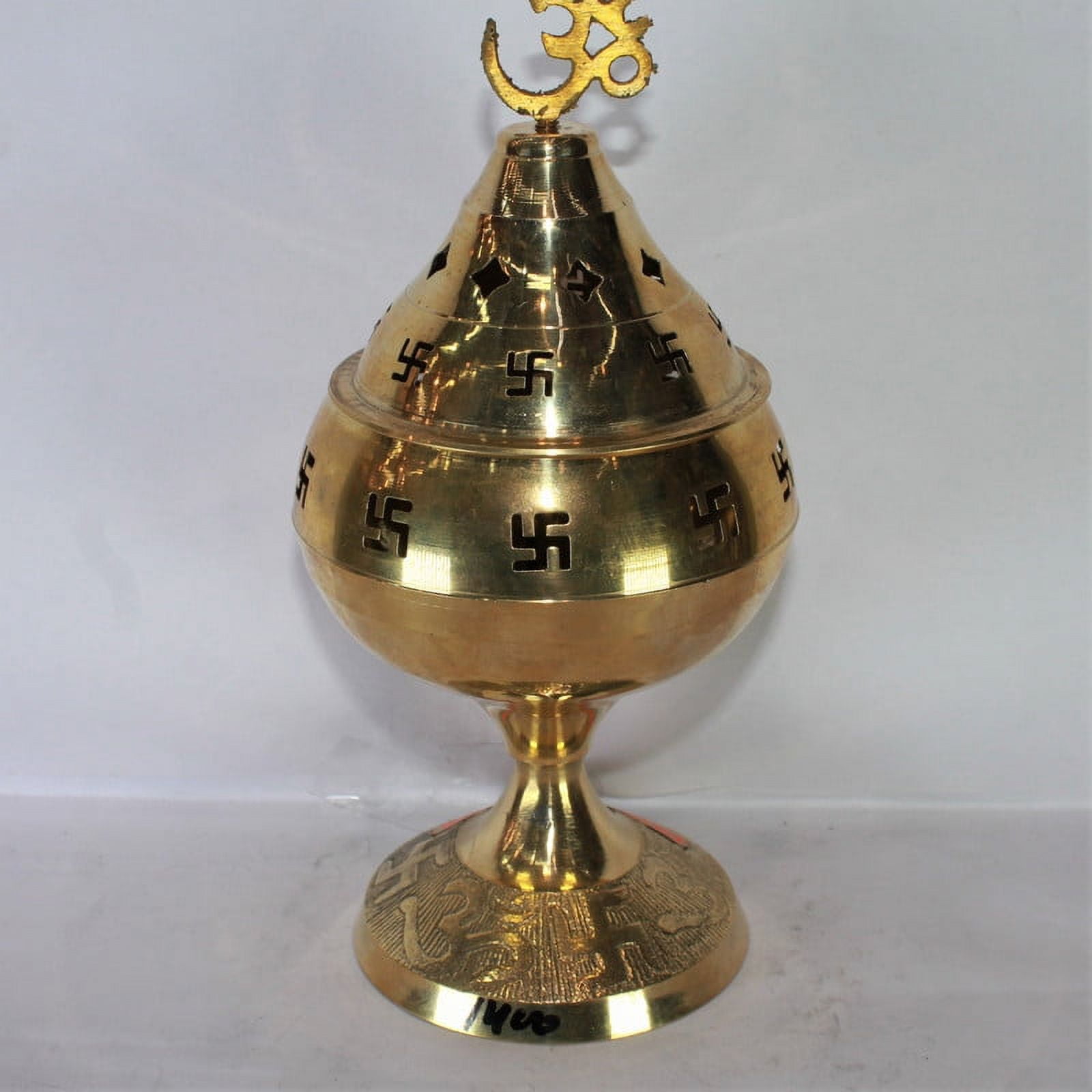Brass Made Akhand Jyoti Diya 268g, Brass Akhand Jyoti Diya Stand For ...