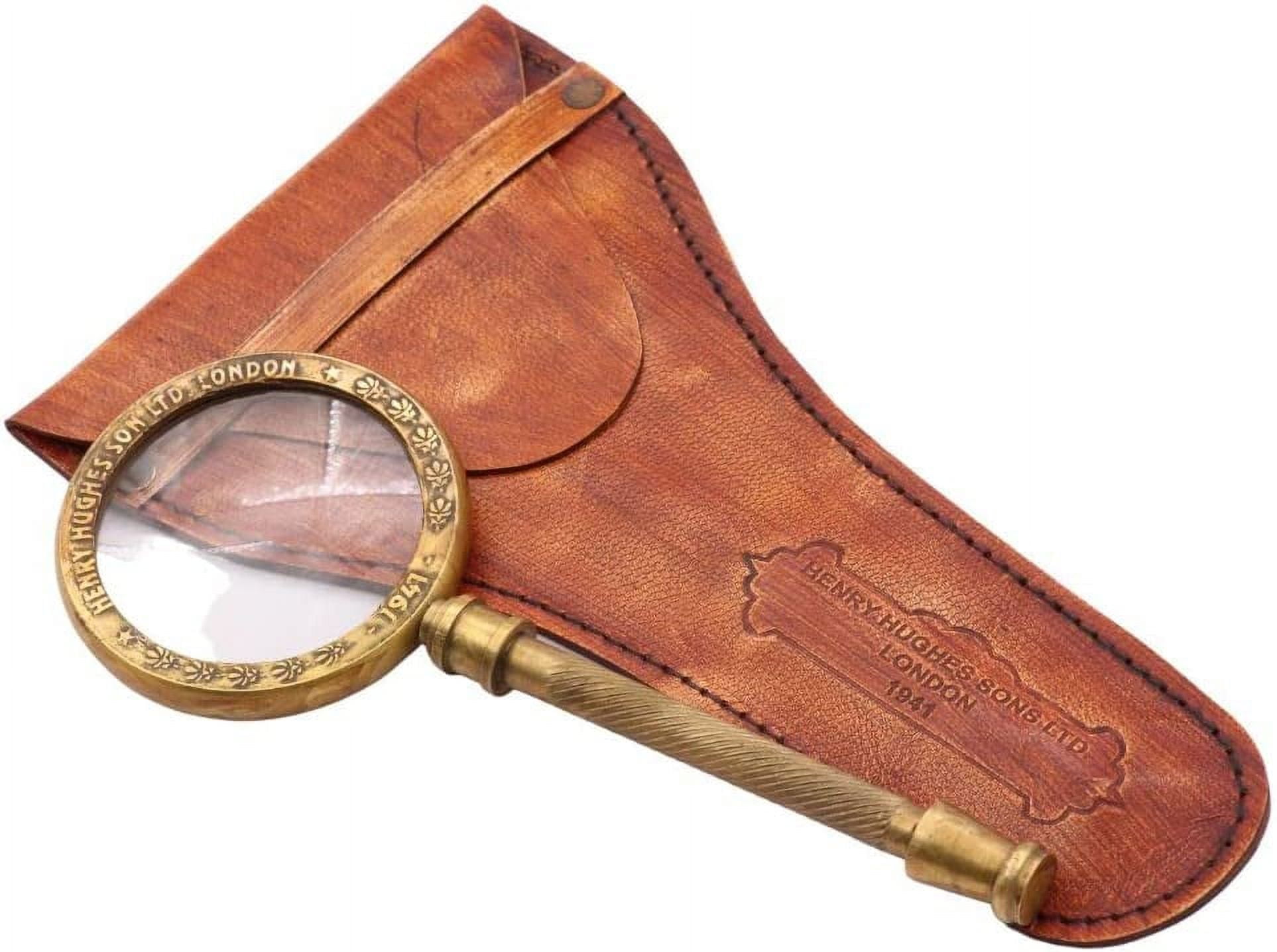 Roorkee Instruments India Brass Manifer Magnifying Glass, Adult, 70.0x ...