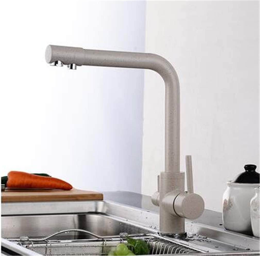 Brass Marble Painting Deck Mounted Drinking Water Faucet with Aerator 3 ...