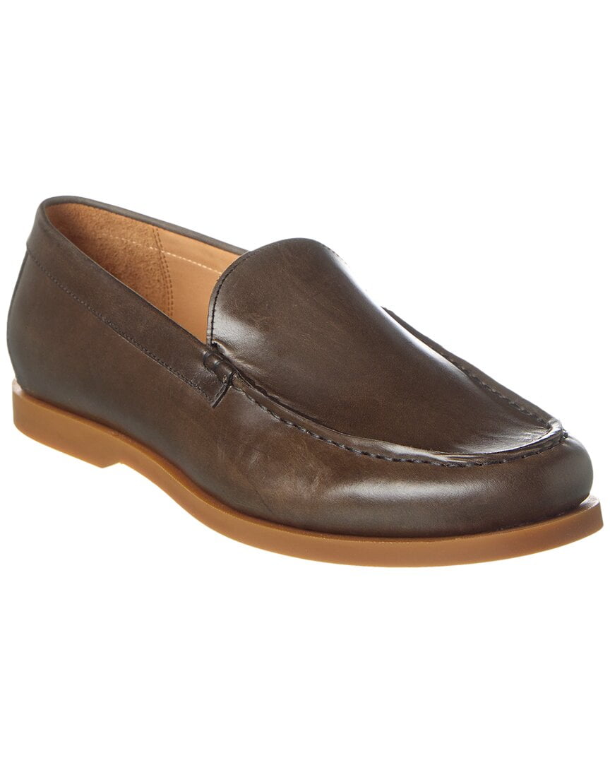 Brass Mark Trail Leather Loafer, 9, Grey - Walmart.com