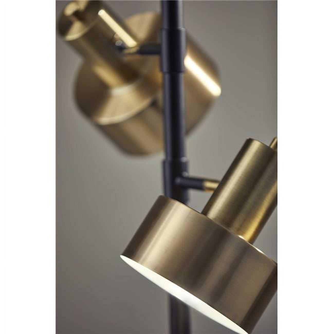 Brass Metal Tree Lamp, 18.5 x 11 x 66.5 in. - Walmart.com