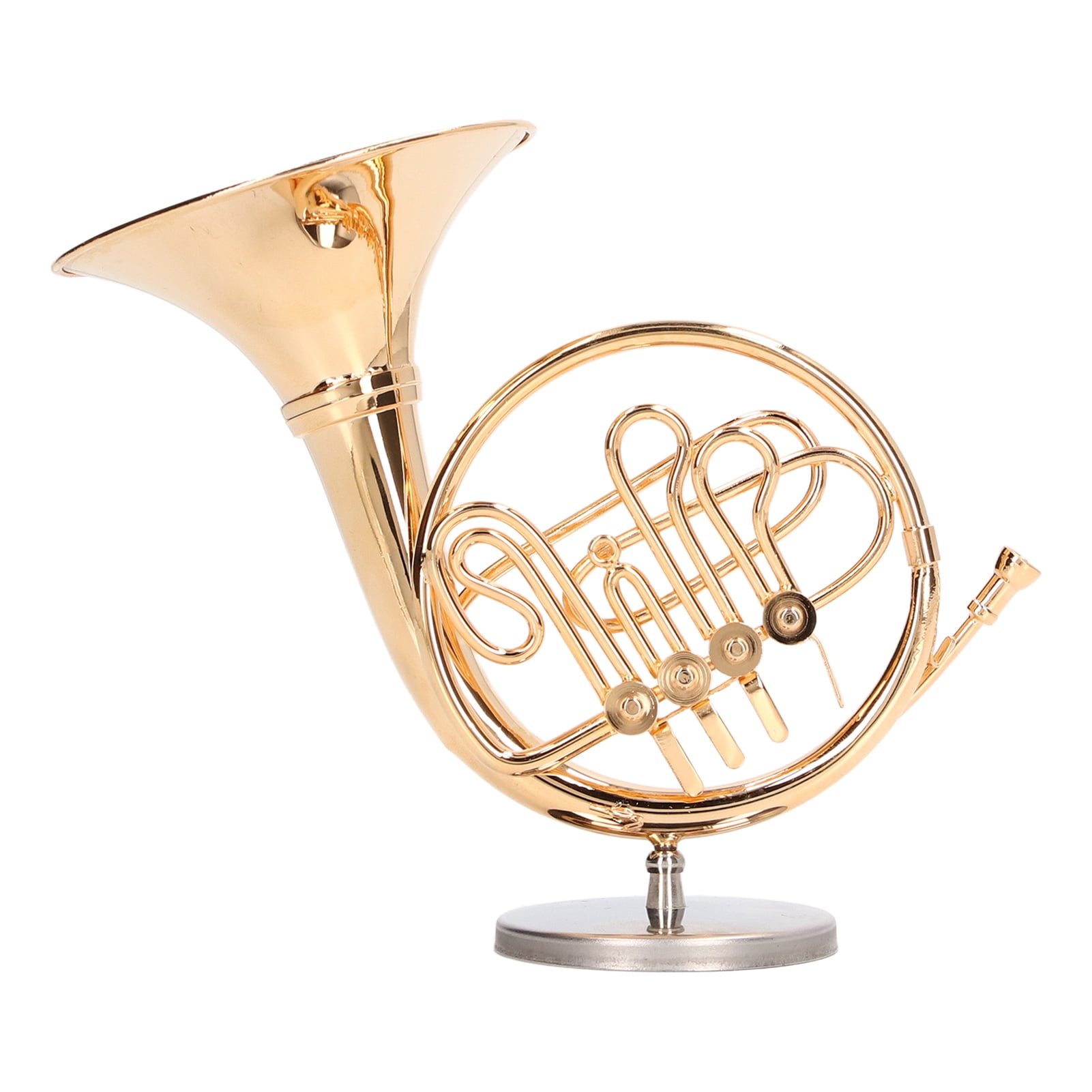 Brass Miniature French Horn Miniature French Horn Model Musical ...