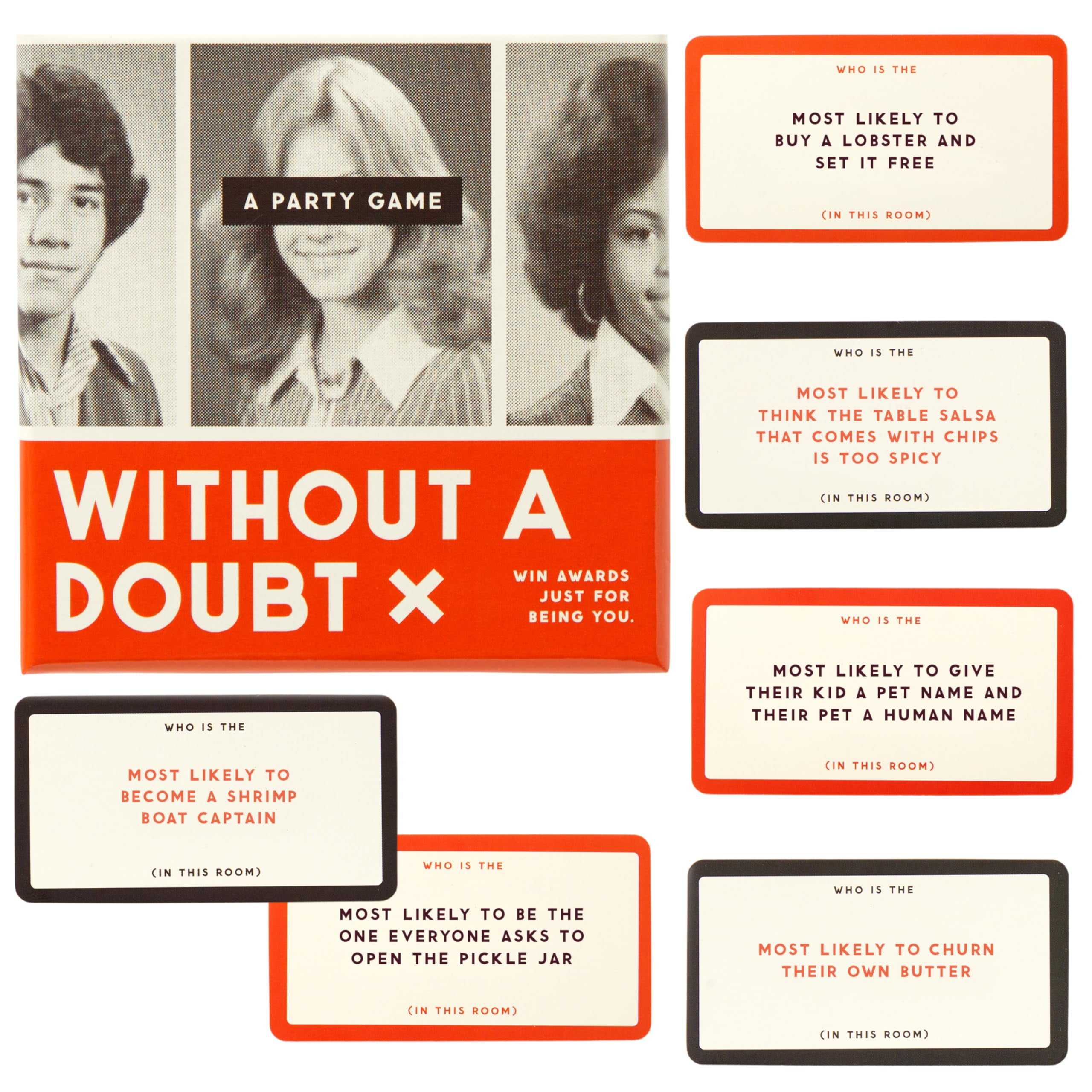 Brass Monkey Without A DHF10 Doubt - Social Party Game with 200 Game ...