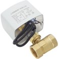 Brass Motorized Ball Valve 3 Wire Two Control Electric Actuator Ac220v