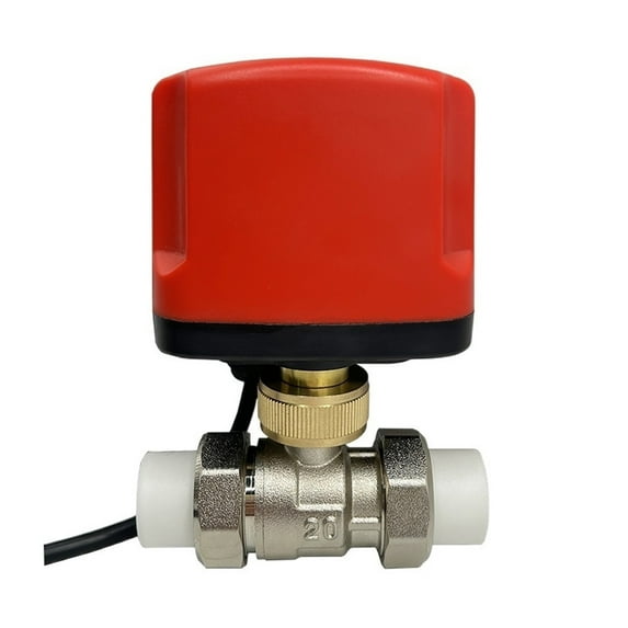 Brass Motorized Ball Valve IP65 Waterproof Ball Valves Big Torque Metal ...