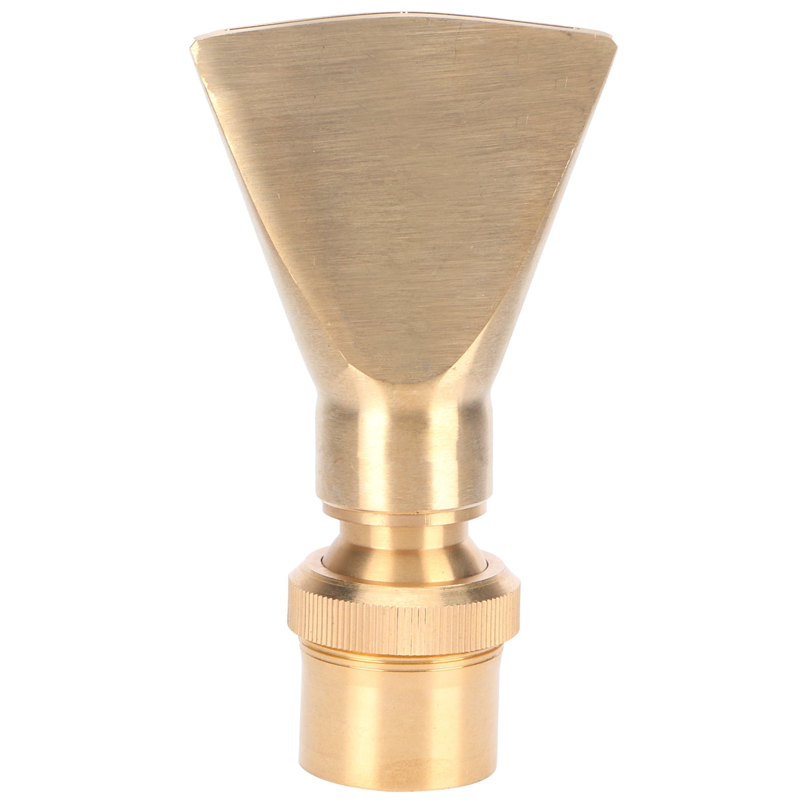 Brass Narrow Fan Jet Water Fountain Nozzle Spray Head Adjustable Pond ...