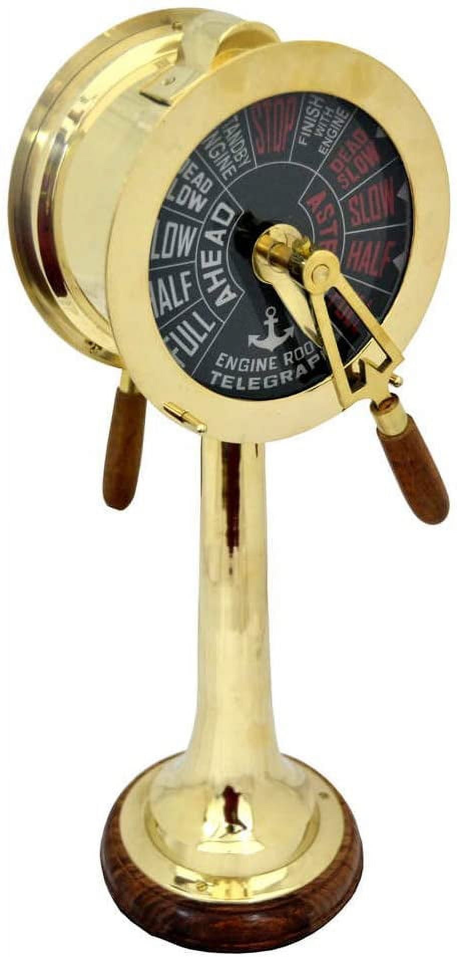 Brass Nautical Ship Telegraph Antique Tele Graph Replica Nautical Décor ...