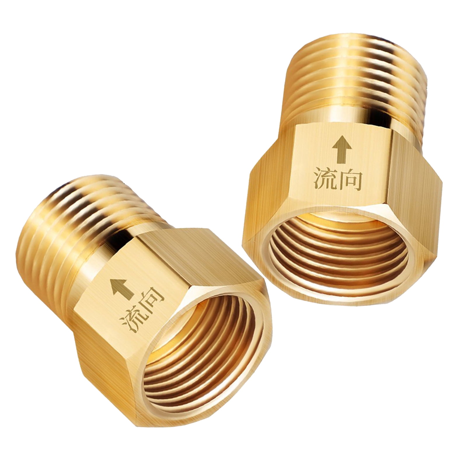 Brass Not Return Check Valves Heavy Duty Brass 1 Way Check Valves ...